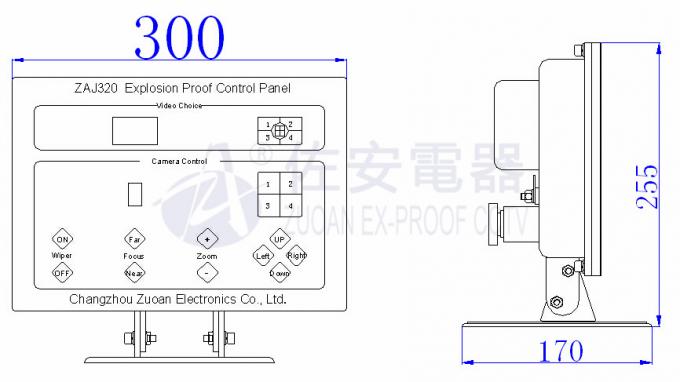 Stainless Steel 304 Explosion proof Keyboard, Controller, Joystick for ...
